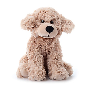 The Petting Zoo Scruffy Dog Stuffed Animal, Gifts for Kids, Caramel Brown Zoologee Dog Plush Toy 10 Inches