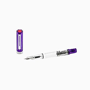 TWSBI ECO Transparent Purple Fountain Pen B nib