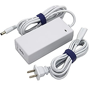 Power Cord Replacement DC18V 3A Charger Compatible with Cricut Cutting Machine Explore Air 2/Maker/Explore/Explore Air/Explore One/Expression/Expression 2/Create/Cake/Mini/Cake Mini/Original… (White)