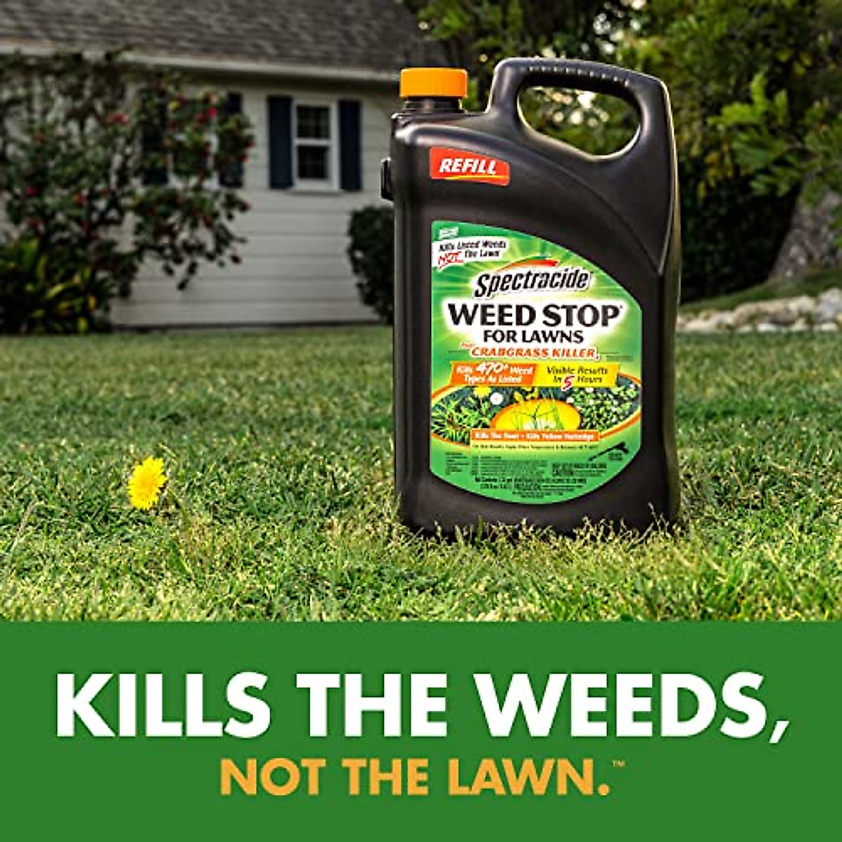 1.33 Gallon Weed Stop For Lawns Plus Crabgrass Killer AccuShot Refill