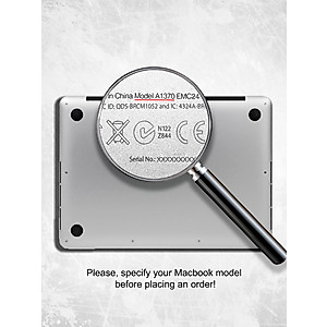 Cute Abstract Polka Dots Pattern Custom Customized Personalized Shockproof Laptop Case Compatible with MacBook Pro Air 12 13 15 16 Slim Design Cover