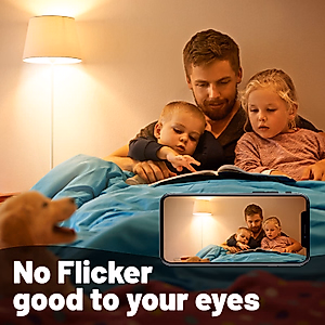 M MayJazz 3 Color Temperature LED Light Bulb A19 2700K-5000K-4000K,3CCT Color Changing Light Bulbs,Energy Saving 9W(60W Equivalent) LED Bulb,810LM,E26 Base for Bedroom,Living Room,2 Pack