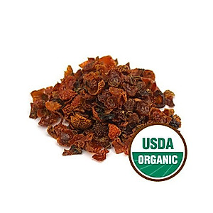 Starwest Botanicals teas Organic Rosehips Cut Seedless, 1-pound Bag