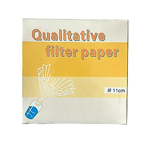 Deschem 110mm 20-25μm Qualitative Filter Paper OD=11cm Fast Speed 100 Piece/Lot