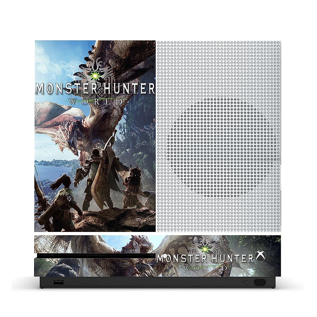 Monster Hun World MHW Game Skin for Xbox One S Slim Console