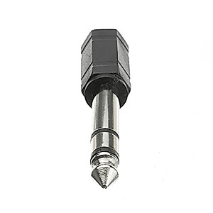 1/4 inch Stereo Male to 3.5mm Stereo Female Adapter