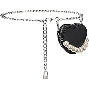 Zenosy Black Clutch Purses for Women Glitter Evening Bags Ladies Mini Handbags Chain Belt for Dress with Detachable Leather Wedding Party