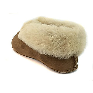 surell Shearling Slipper with Soft Sole - Fur Clog Slipper for Indoor & Outdoor - Warm & Fuzzy Winter Slippers for Women - Soft Sole Unisex Slippers for Cold Weather (6)