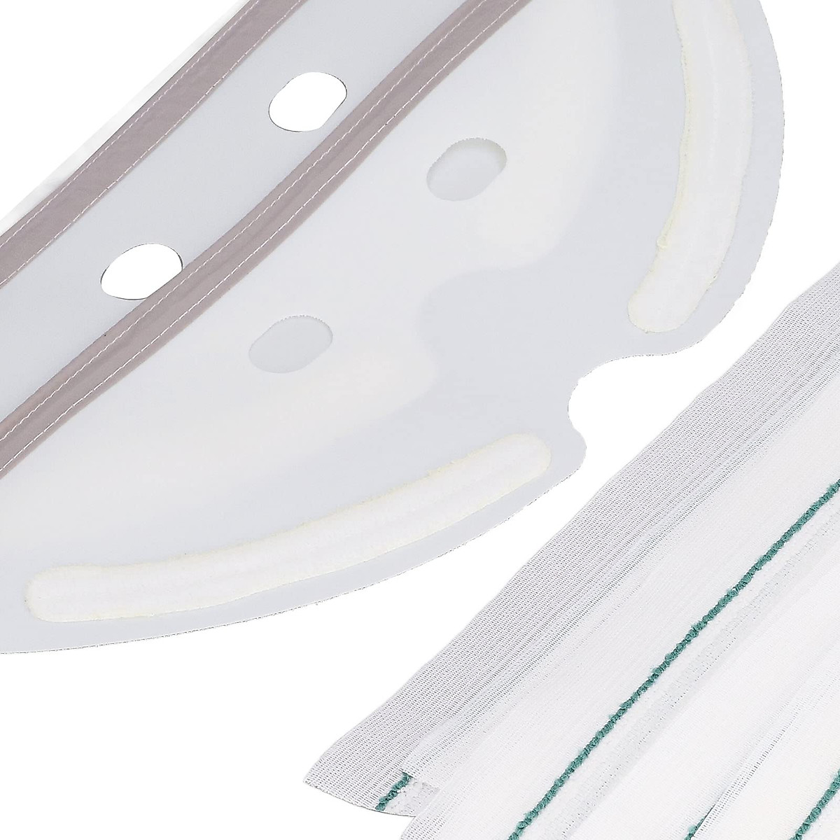 CHEOTIME Mop Cloth Holder Plate, Sweeper Mop Cloth Bracket Kit Disposable Mop Cloth Holder Plate Fit for Roborock S6 S5max E35 E2 Sweeping Robot