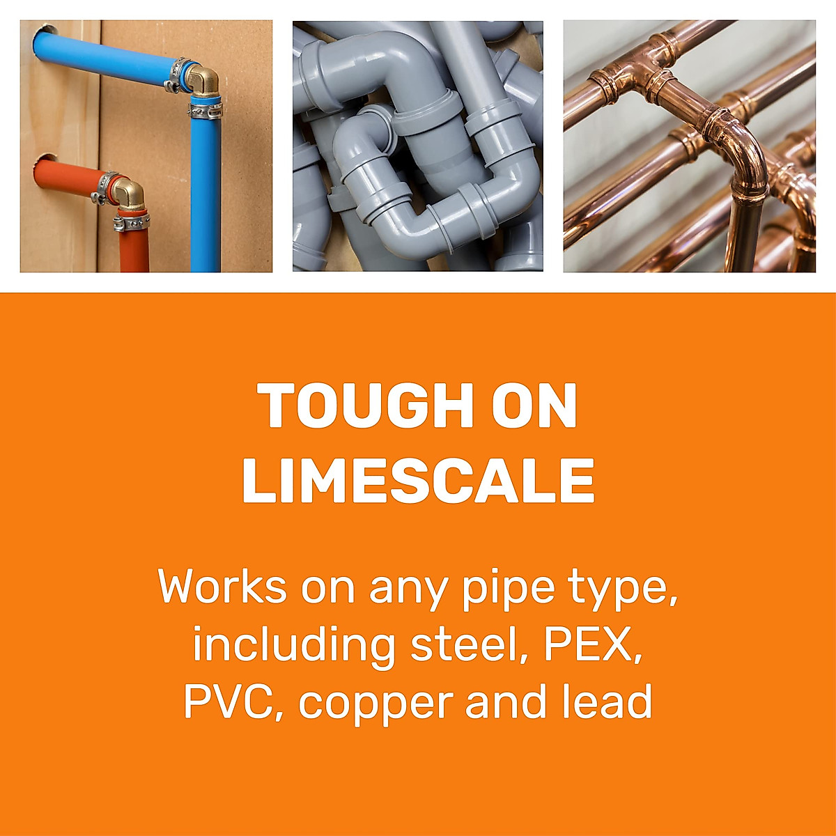 YARNA Capacitive Electronic Water Descaler System - Alternative No Salt Water Softener System for Whole House, Reduces The Effects of Limescale [Max 2" Pipe]