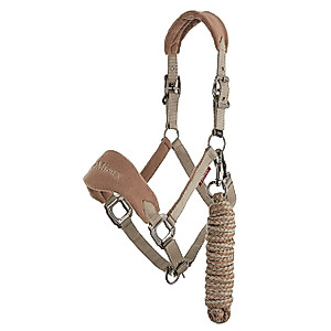 Lemieux Vogue Fleece Headcollar & Rope Royal Blue Extra-Full