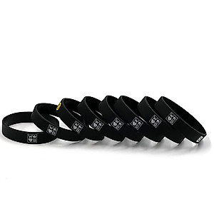 W B Funny I Love Boobies Bracelet Wristband 12-Pack