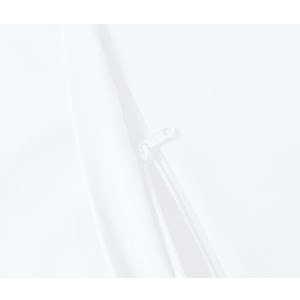 ALEXANDRA'S SECRET HOME COLLECTION Microfiber Pillowcase with Zipper, Pack of 2 Soft and Comfort Pillow Cases (Standard, White)