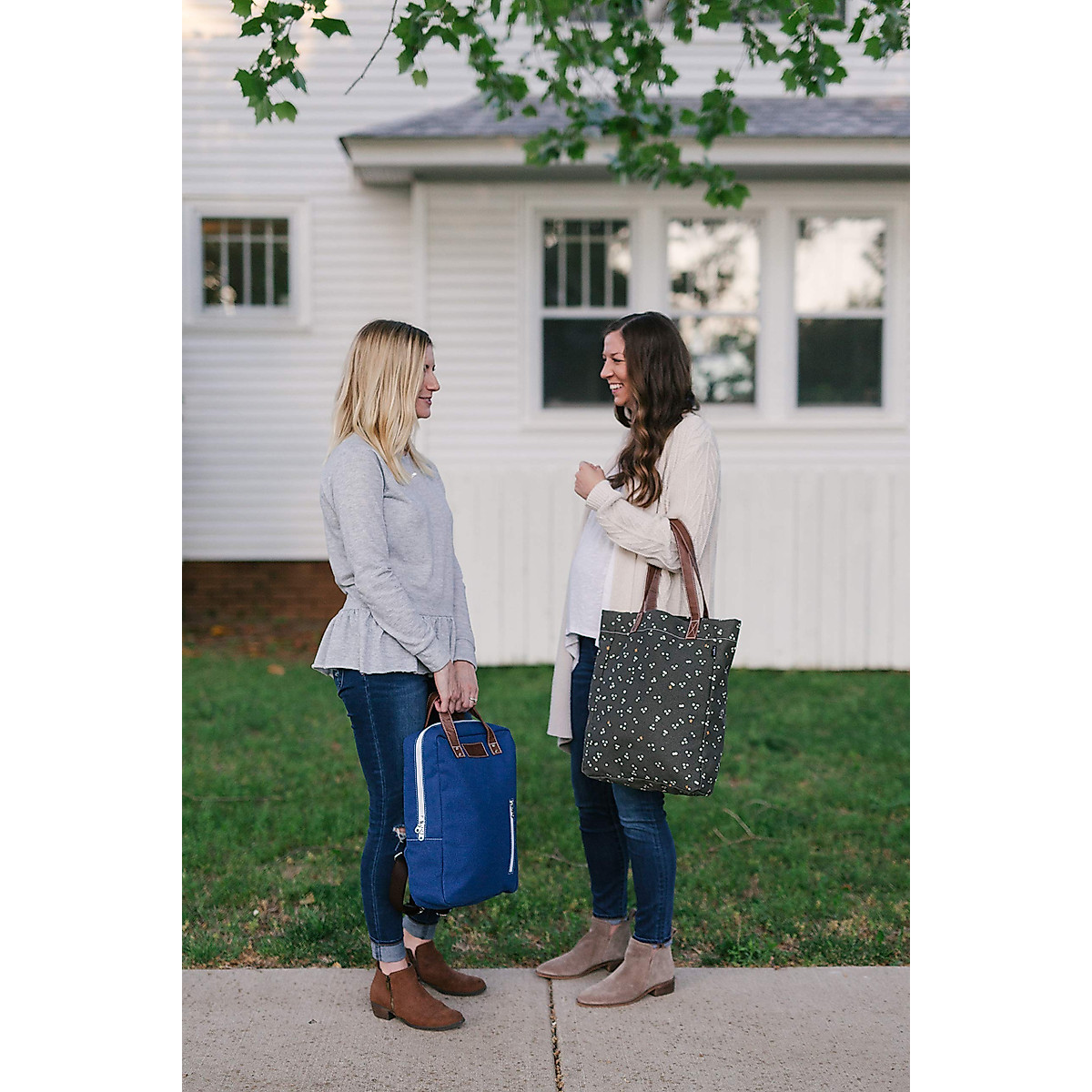 Maika Market Tote, Nochi, Grey