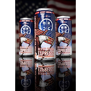 Black Rifle Coffee RTD (Berry Mocha Espresso, 15 Fl Oz (Pack of 12))
