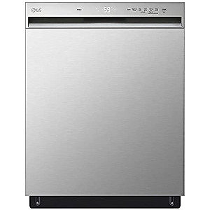 Front Control Dishwasher with QuadWash™