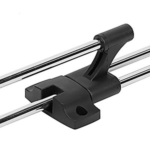 Hanging Closet Rod Expandable Storage Rack Adjustable Rod Poles for Hanging Clothes Indoor Outdoor houseware(30)