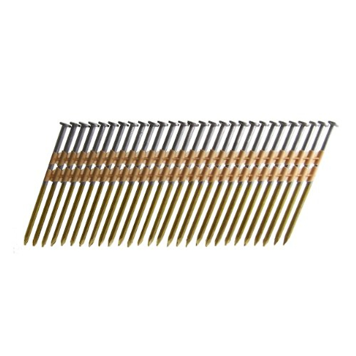 B&C Eagle A312X131HD/22 Round Head 3-1/2-Inch x .131 x 22 Degree Hot Dip Galvanized Smooth Shank Plastic Collated Framing Nails (500 per box)