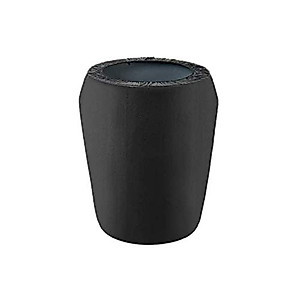 Fitted Kwik-Can Covers for 33 gal and 55 gal Drums - Bundle of 5 (Black, 33 Gallon)