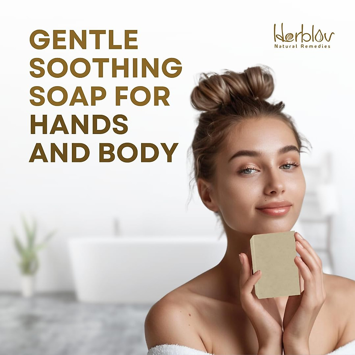 Oatmeal Honey Goat's Milk Soap Bar – Natural Bar Soap for Women, Men, Kids, Itchy Skin, Eczema, Psoriasis, Rash, Sunburn Skincare – Calming Colloidal Oatmeal Face Cleanser & Body Wash, Made in USA