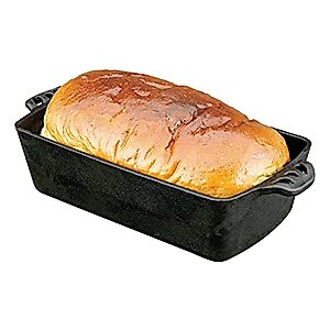 Camp Chef Home Seasoned Cast Iron Bread Pan