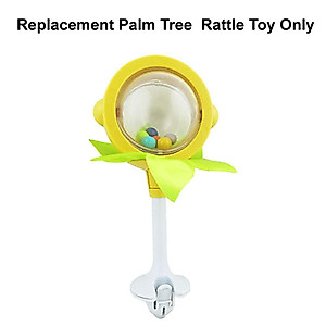 Replacement Parts for Fisher-Price 2 in 1 Sit to Stand Activity Center - FFJ01 ~ Replacement Palm Tree ~ Colorful Rattle Toy