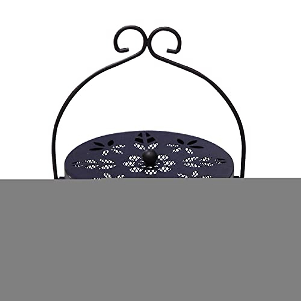 SoBeiKre Garden Home Coil Portable Holder for Incense Retro and Burner Patio Lawn & Garden Insect Candle (0-Black, One Size)