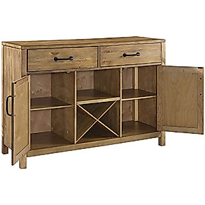 Crosley Furniture Roots Sideboard, Natural