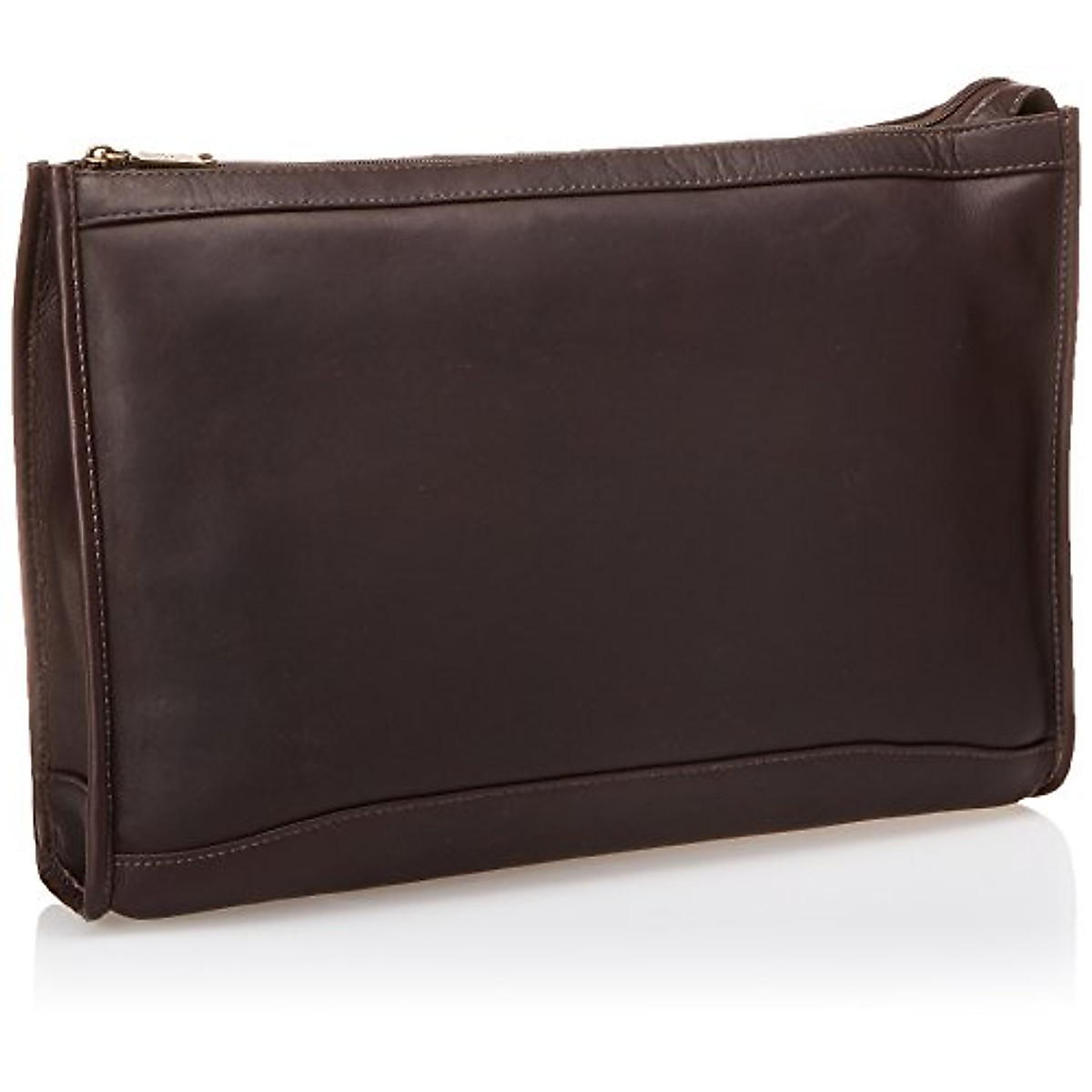 Claire Chase Zippered Folio Pouch, Cafe, One Size