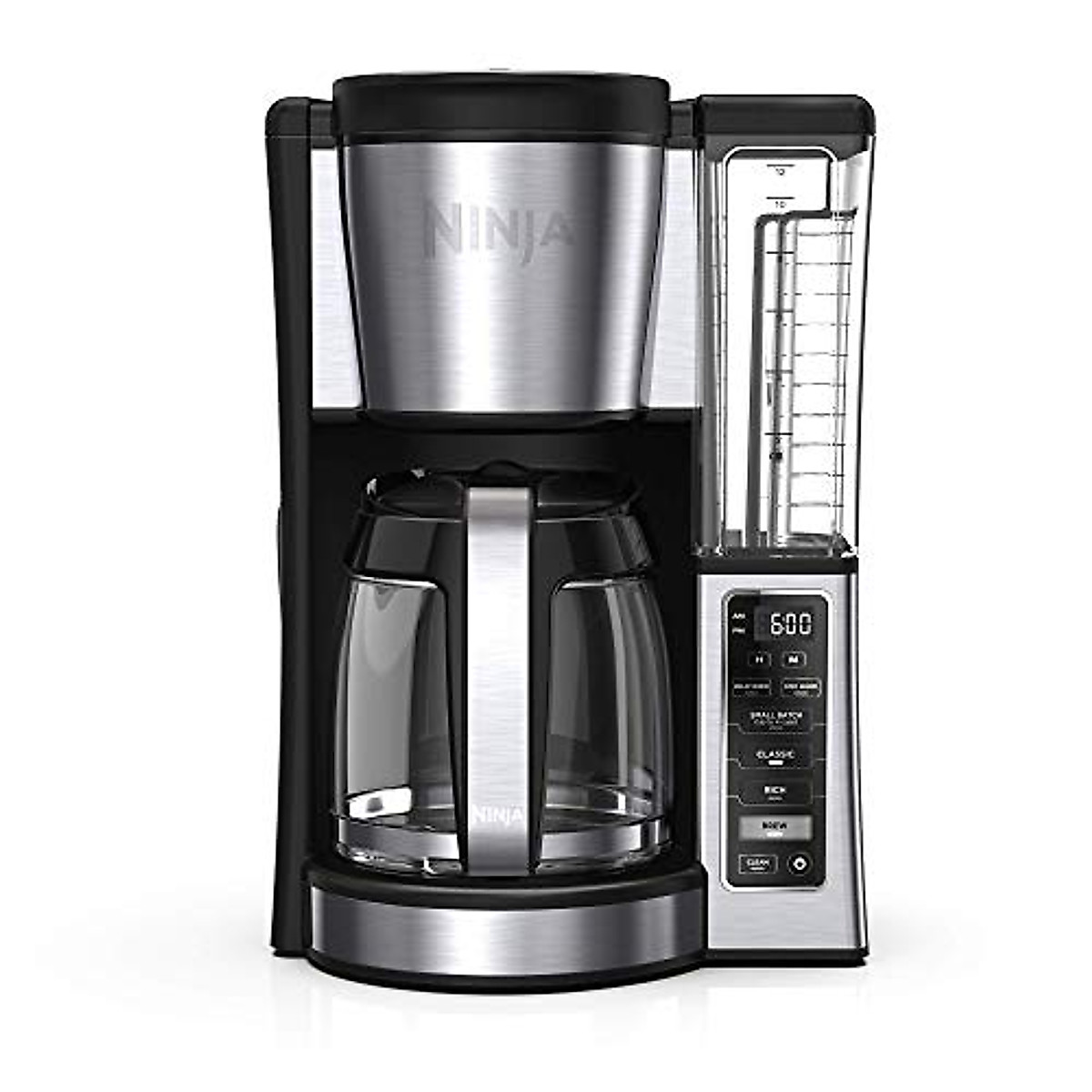 Ninja 12-Cup Programmable Brewer CE251 Coffee Maker, 60 oz, Black/Stainless Steel (Renewed)