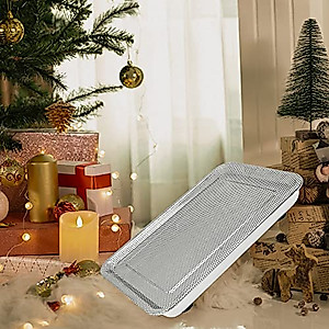 DOXILA Drain Tray - 2 Tier Dish Drying Rack Sink Colander Stainless Steel 15.74" x 11.81" Drain Tray Dish Drainers, Dish Rack Serving Tray Drainer Set for Home Kitchen Counter