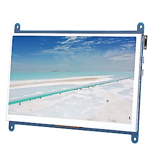 ciciglow 7in Display with HDMI 1024 x 600 7 inch LCD Display for Raspberry
