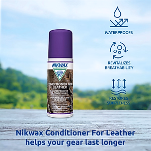 Nikwax Conditioner for Leather , 4.2 fl . oz.