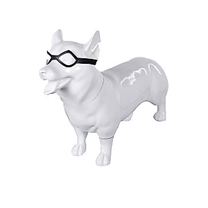 Zhinina Pet Costume Puppy Uniform Clothing Dog Halloween Outfit Cat Clothes Roleplay Props with Belt Bag Cosplay Accessories