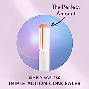 COVERGIRL Simply Ageless Triple Action Concealer, Toasted Almond, Pack of 1