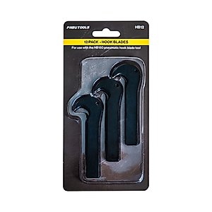PneuTools HB12 Hook Blades 12-pack (For use with the HB150 Hook Blade Tool)