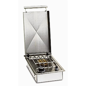 Fire Magic Single Countertop Island Side Burner in Stainless Steel Gas Type: Natural Gas