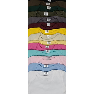 Andrew Scott Baby 10 Pack 1 Piece Body Suit | 100% Cotton | Short Sleeve | Colors