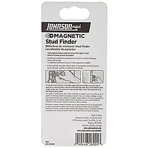 Johnson Level & Tool 160 Stud Finder, Black, 1 Stud Finder