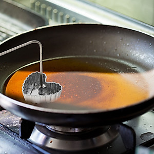 Tofficu Youdunzi Mold Muffin Frying Pan Mini Pancake Mold Cheese Its Crackers Bunuelera Iron Rossette Frying Making Wooden Cooking Utensils Fried Snack Mold Wood Biscuit Kitchen Supplies