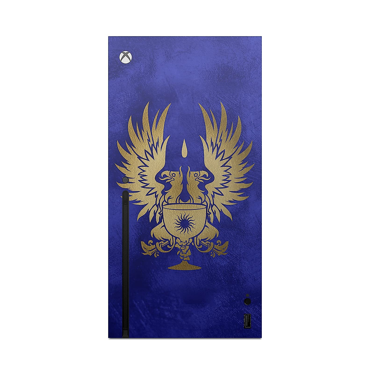 Head Case Designs Officially Licensed EA Bioware Dragon Age Grey Wardens Gold Heraldry Vinyl Sticker Gaming Skin Decal Cover Compatible With Xbox Series X Console and Controller Bundle