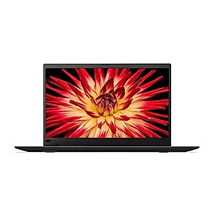 Lenovo Thinkpad X1 Carbon (6th Gen) 14in FHD (1920x1080) Ultrabook - Intel Core i7-8550U Processor, 16GB RAM, 256GB PCIe SSD, Windows 10 PRO (Renewed)