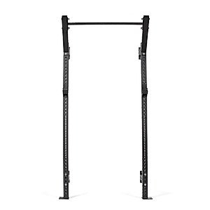 Titan Fitness X-3 Series Short Wall Mounted Space Saving Power Rack 18-in. D Side Bracings