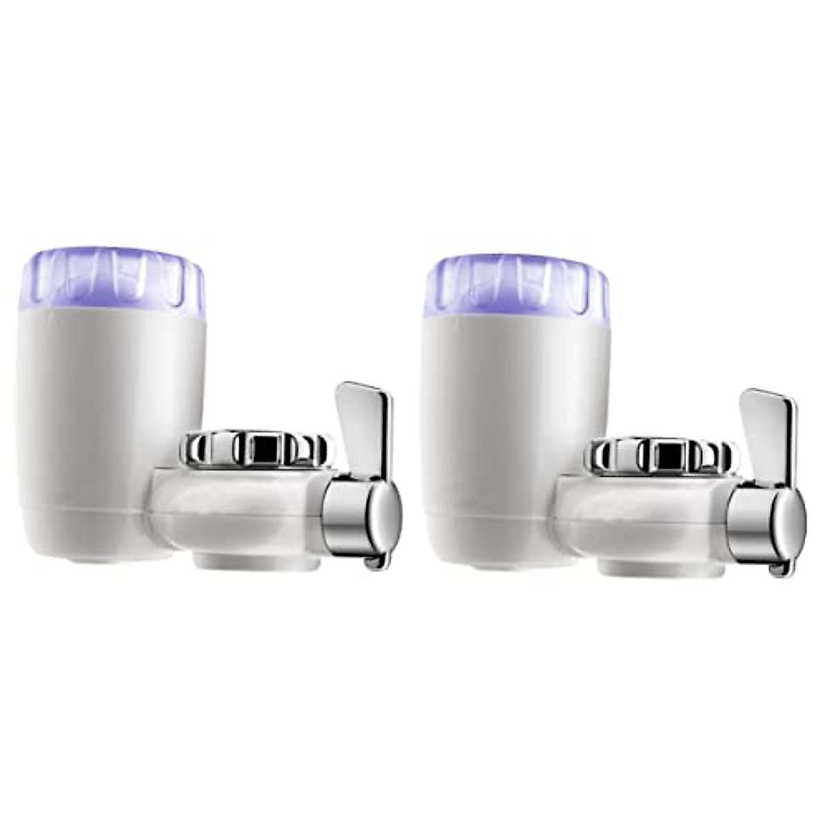 PLAFOPE 2pcs Water Purifier Water Filter Sink House Water Filter Ceramic Water Filter Faucet Water Filter Faucet Filter tap Water Filter Faucet Filtration System Faucet Ceramic Filter