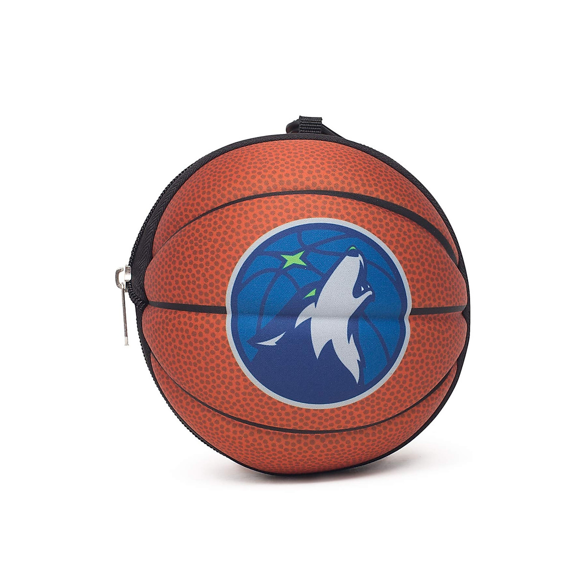 MACCABI ART Official Minnesota Timberwolves Collapsible Insulated Basketball Lunch Bag, 13.4” x 5.75” x 5.75”