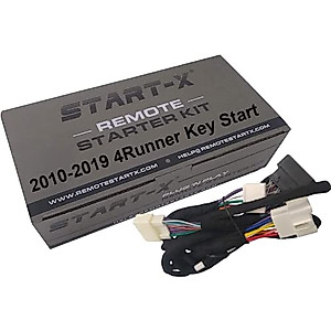 Start-X Remote Starter for Toyota 4Runner (Key Start) 2010-2019 || Plug N Play || 3 X Lock to Remote Start || 2010, 2011, 2012, 2013, 2014, 2015, 2016, 2017, 2018, 2019