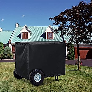 DZHF Generator Cover Generator Covers Heavy Duty Waterproof Suitable For 5000-10000 Watts Generac Generator Cover (38in*30in*28in)