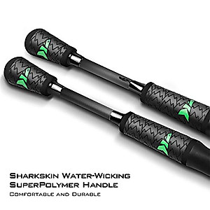 KastKing Resolute Fishing Rods, Spinning Rod 7ft 6in -Medium Heavy - Fast-2pcs