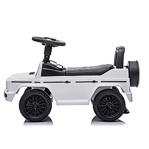 Best Ride On Cars Mercedes G-Wagon Push Car, White, Large