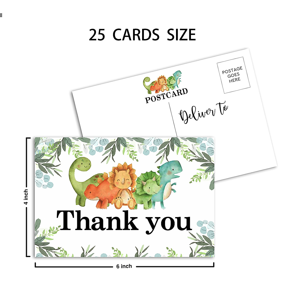 Baby Shower Invitation Set, Books For Baby, Thank You, Diaper Raffle, Fill In Invites Cards, Each Design 25 Cards & Envelopes (Total 100 Cards) – (bb016-taozhuang)